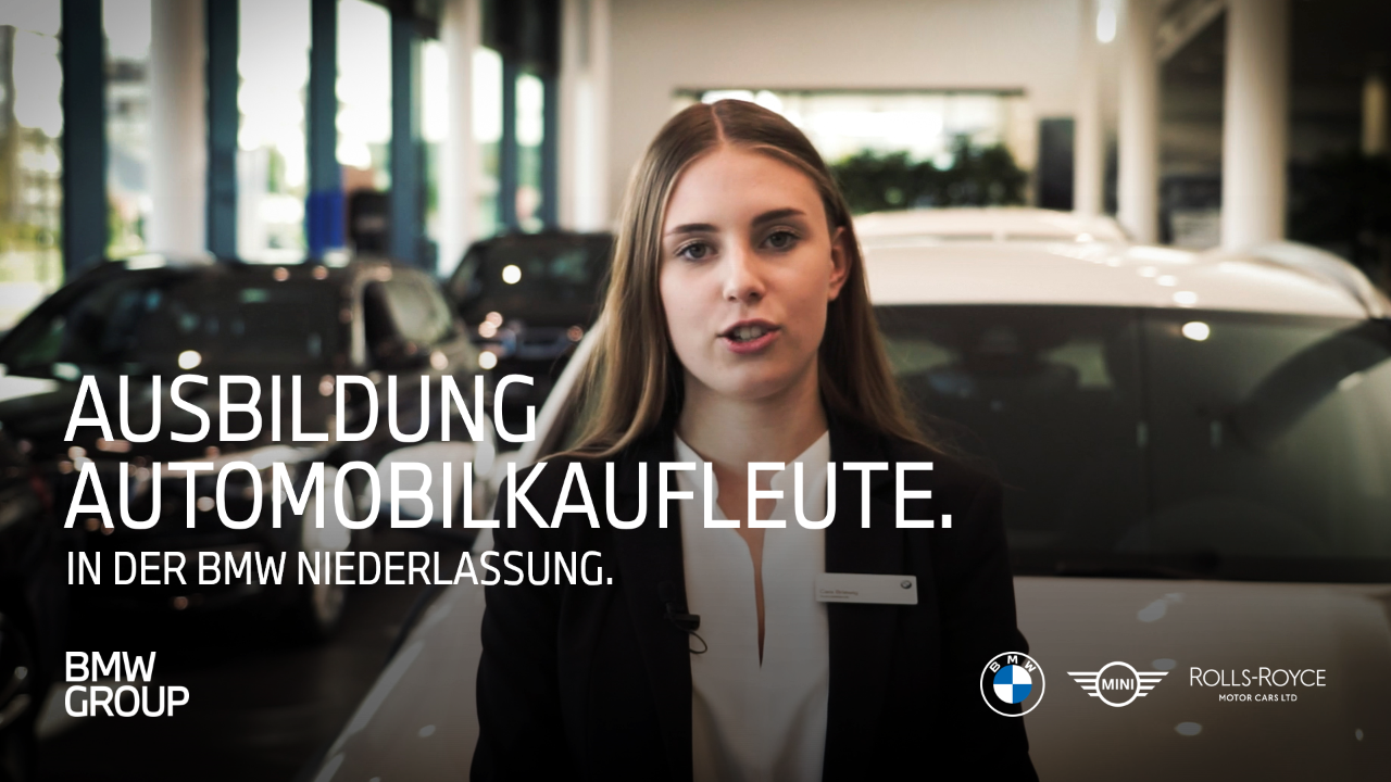 Automobilkaufmann (w/m/x) | Ausbildung | BMW Group Karriere